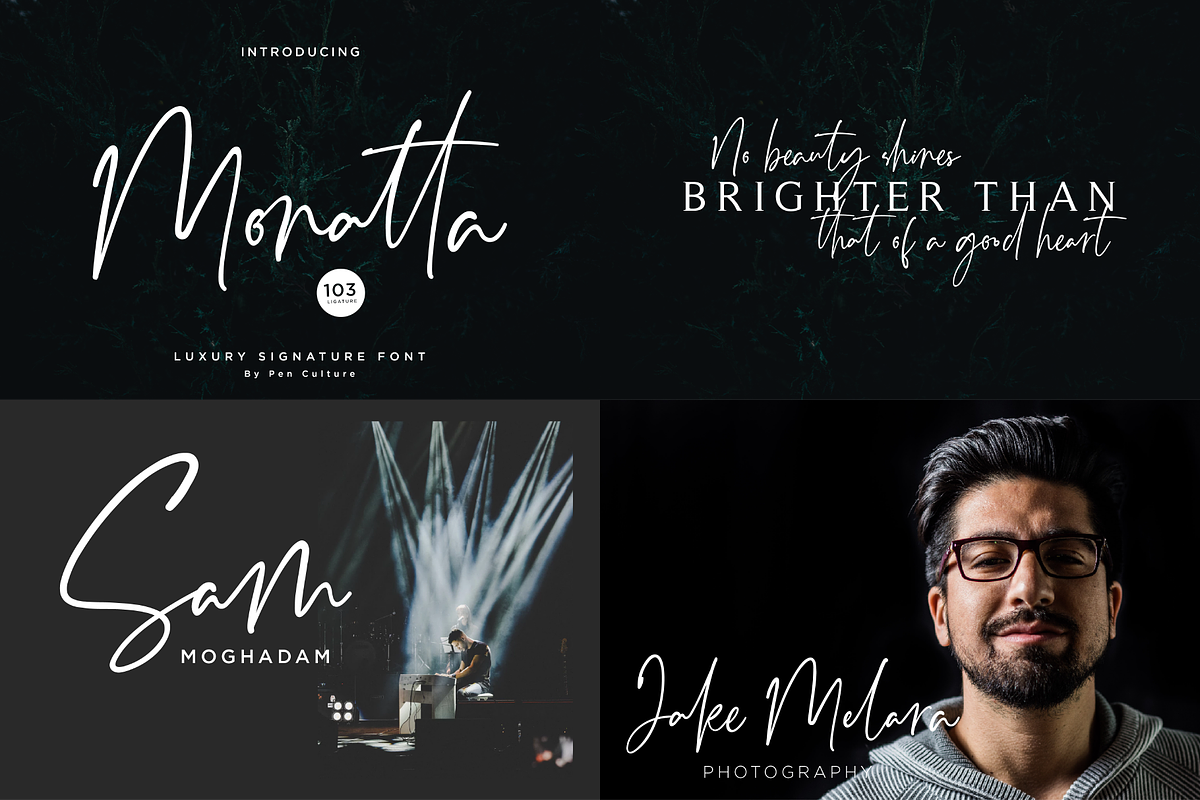 Calligraphy Font Bundle, a Script Font by Pen Culture
