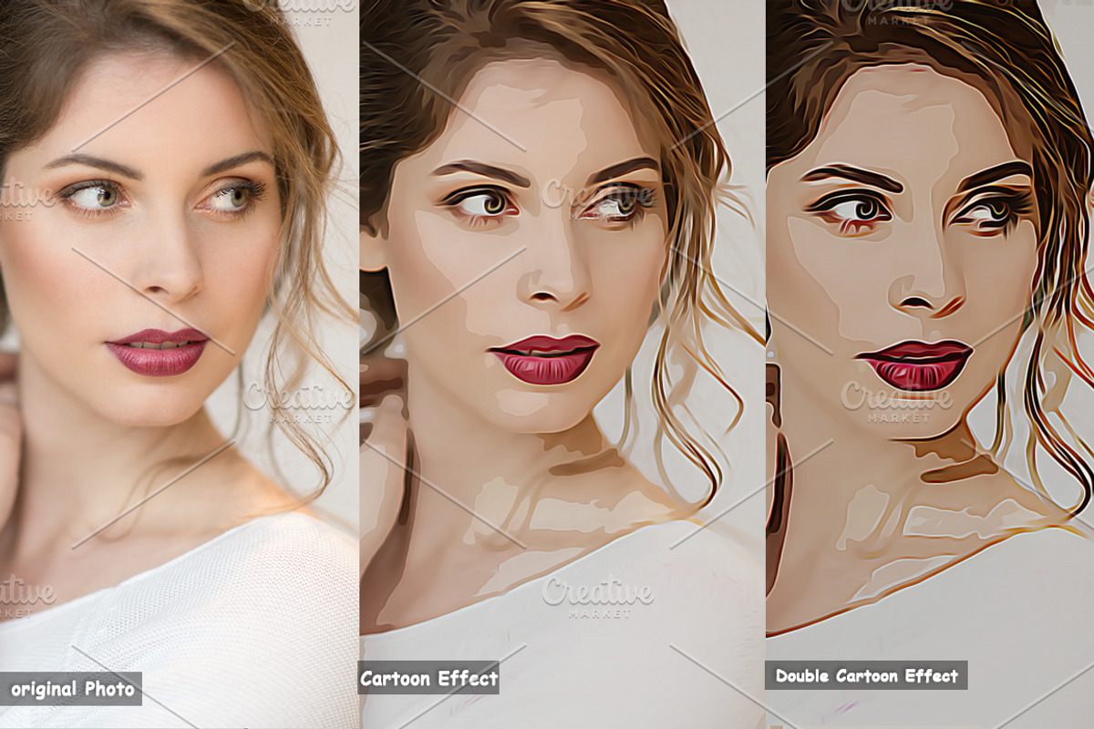 Pro Oil Cartoon Photo Action v.2