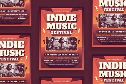 Unplugged - Poster | Flyer Templates ~ Creative Market