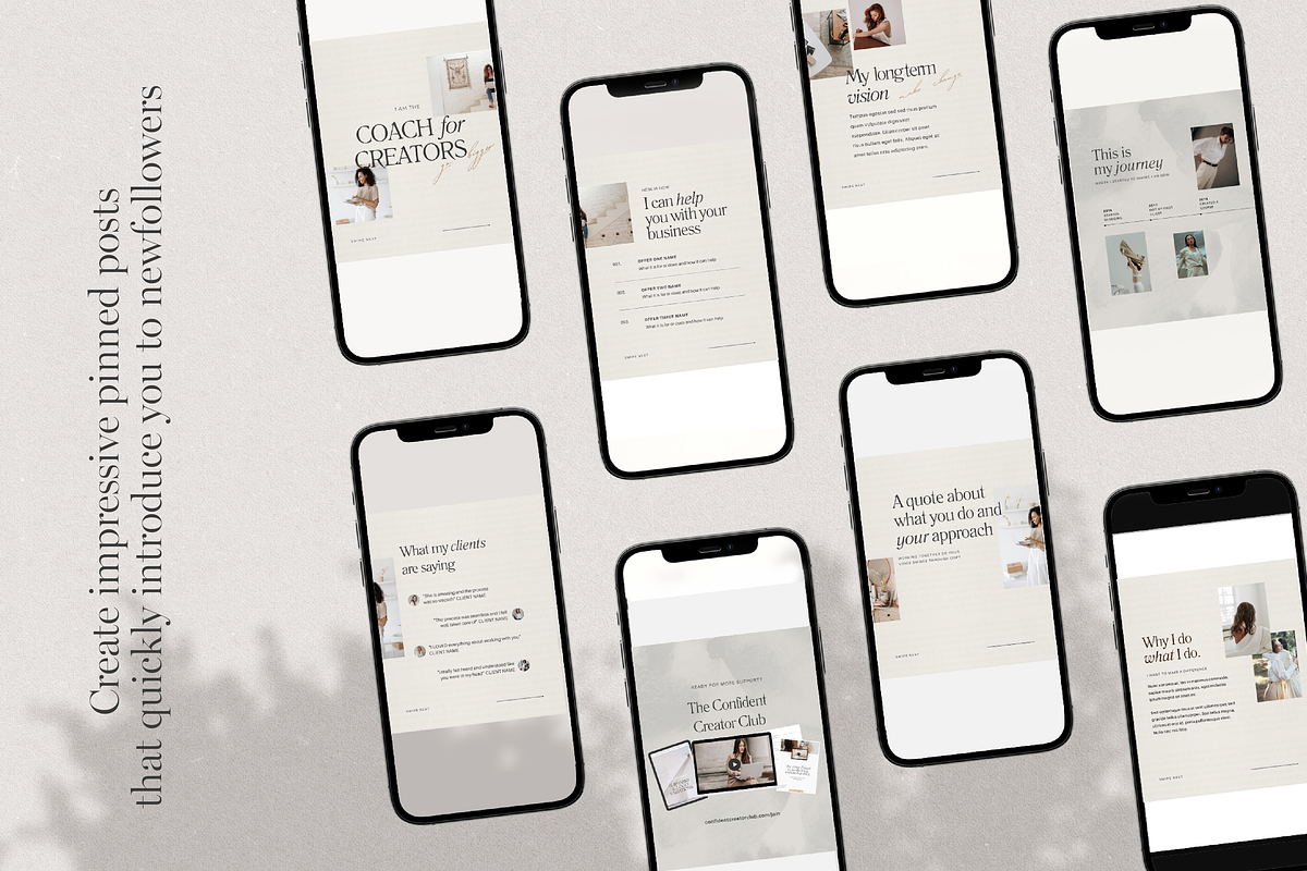 Instagram Pinned Post Carousels