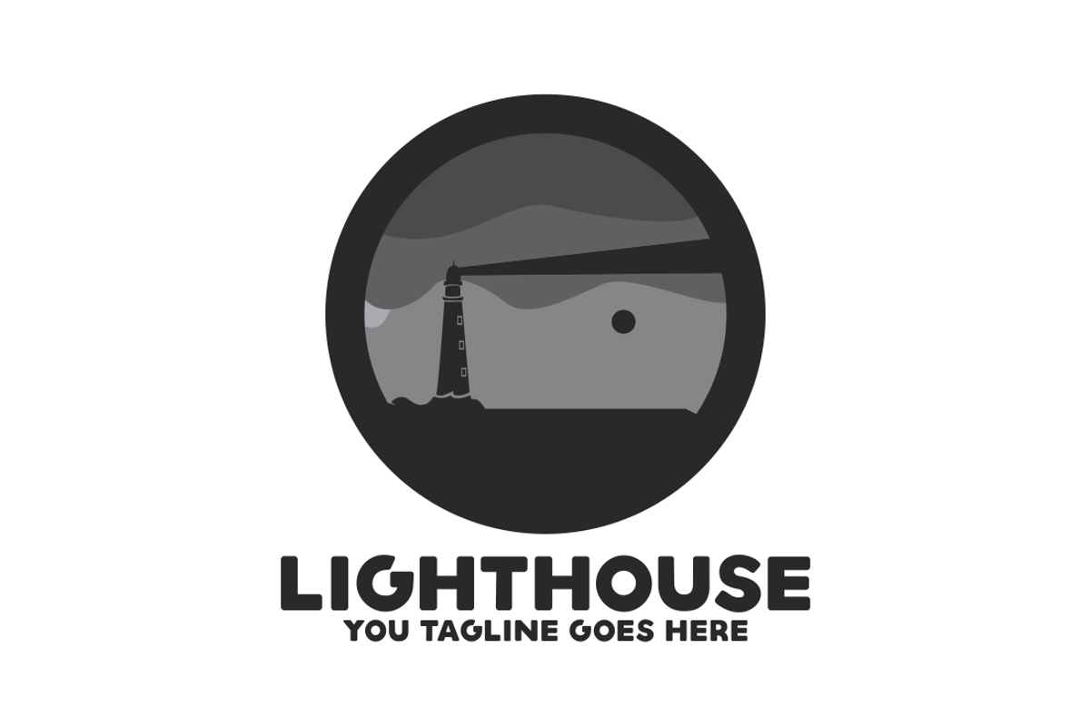Lighthouse Logo, a Branding & Logo Template by Brandlogo