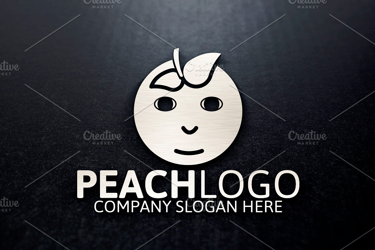 Peach Logo, a Branding & Logo Template by Josuf Media