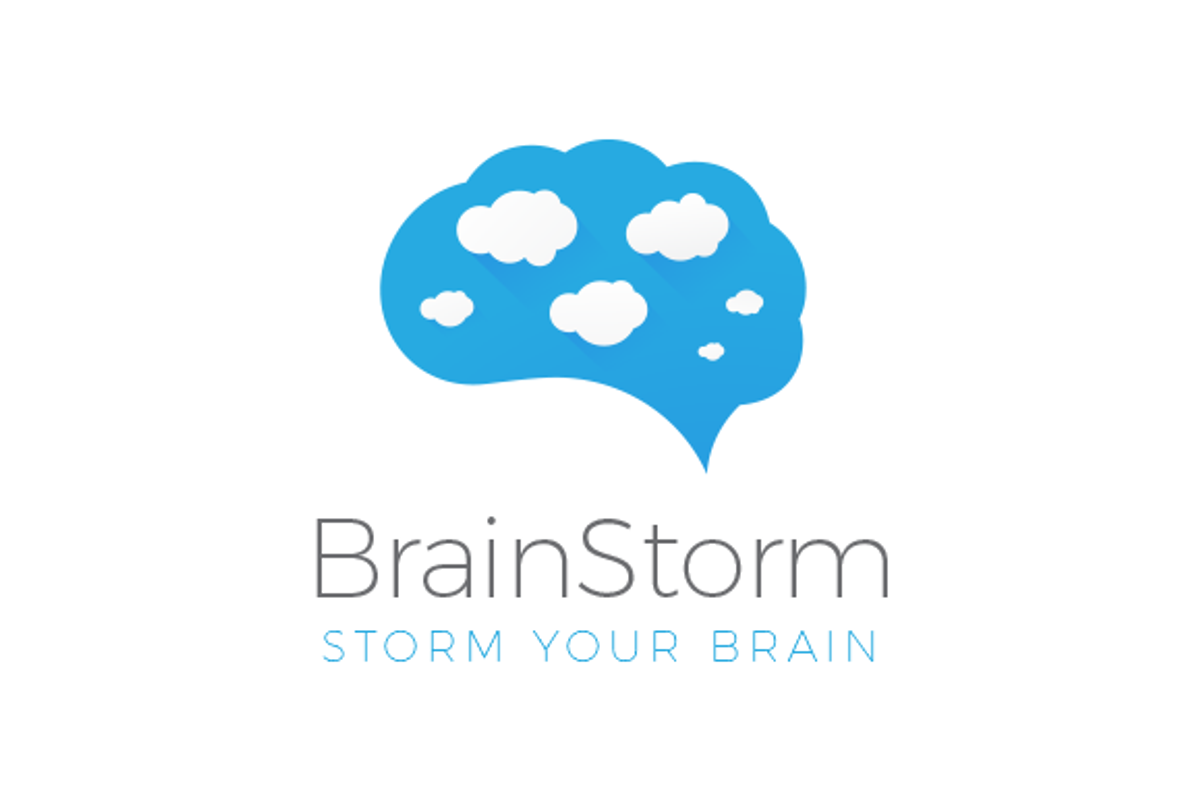 Brain Cloud Logo, a Branding & Logo Template by exe design