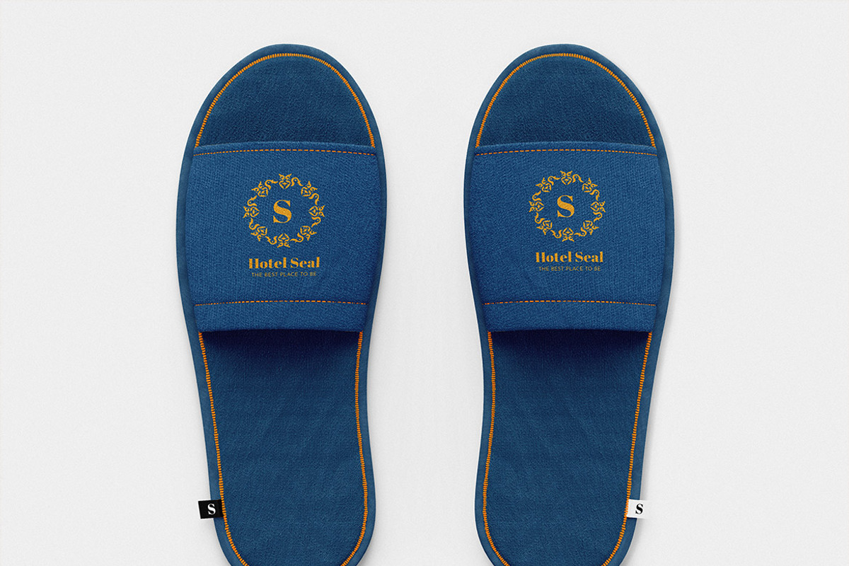 Slippers Mock-Up Template, a Household Mockup by Designer Dude