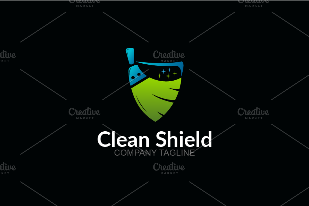 Clean Shield - Logo Template, a Branding & Logo Template by Twelve.std