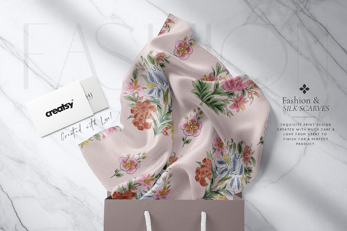 Buti, Exquisite hand painted Design!, a Pattern Graphic by TSTUDIO