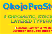 Okojo Pro Stack, a Sans Serif Font by Wordshape