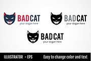 Bad Cat, a Branding & Logo Template by doghead