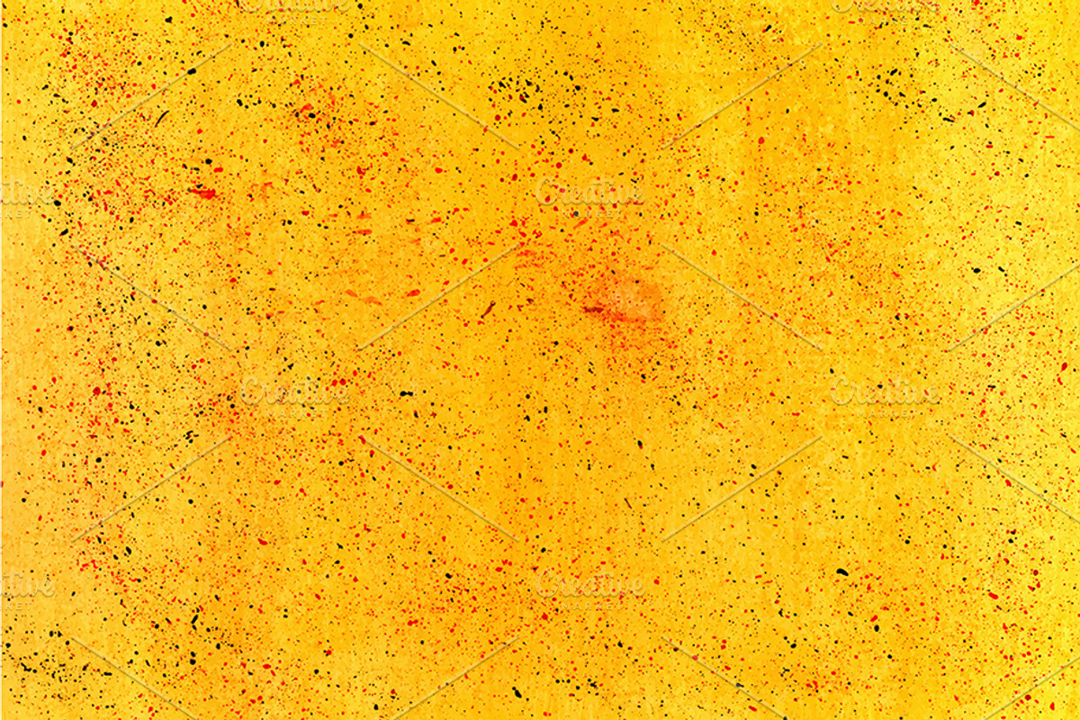 Yellow acrylic painting texture, a Texture Graphic by María Arencibia ...