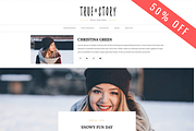 True Story - Personal Blog Theme, a WordPress Template by Theme-Royal