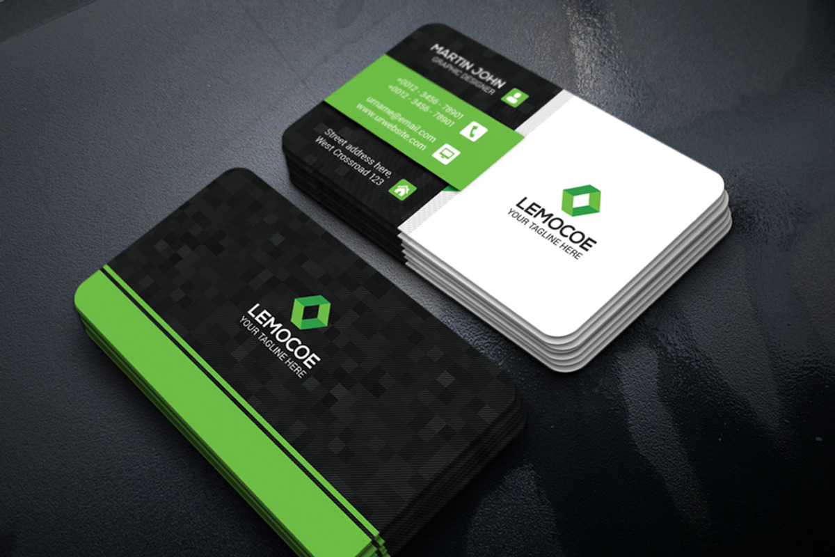 office Business Card, a Business Card Template by Creative_Arts