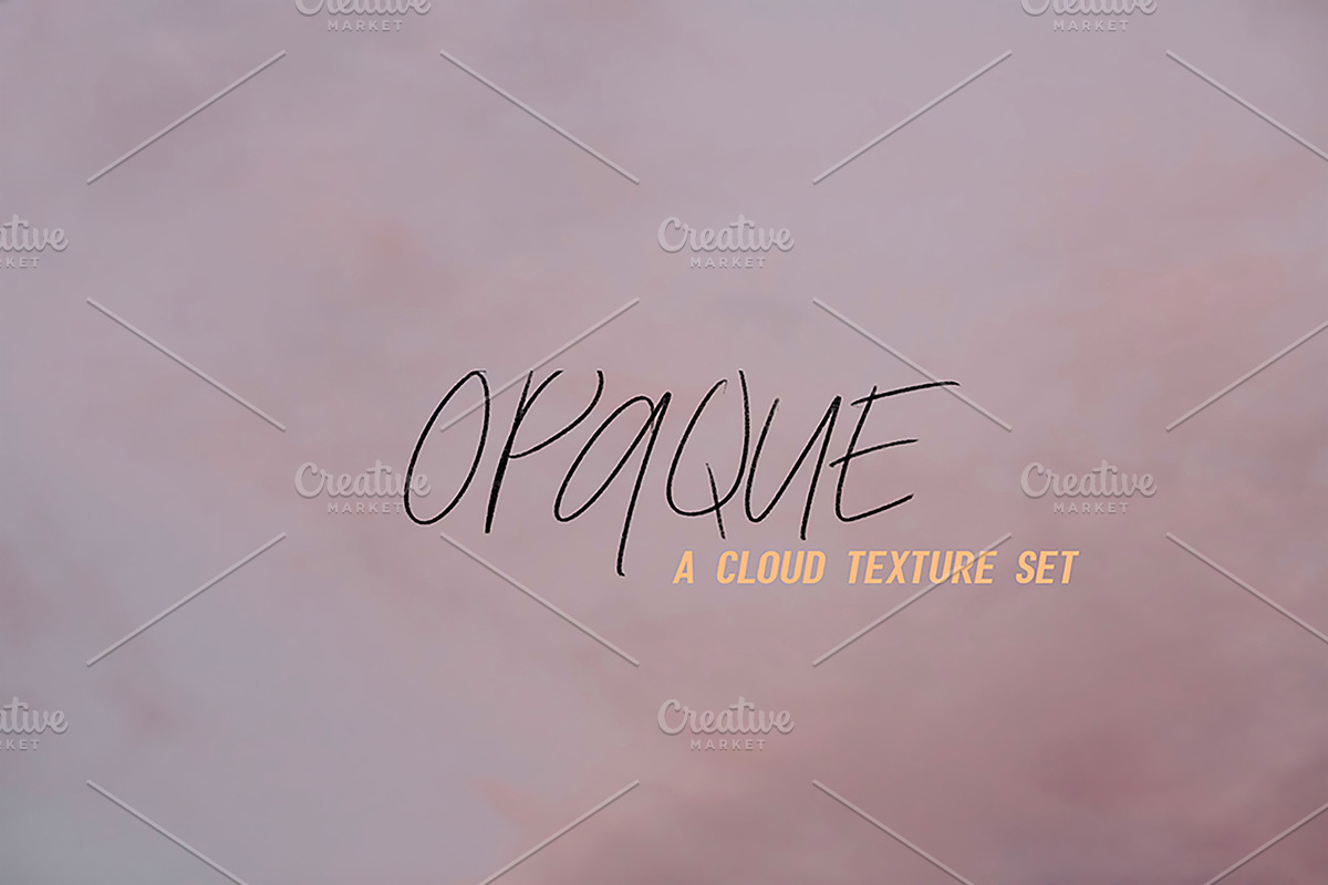 Opaque Cloud Texture Backgrounds, a Nature Photo by Shimmer Studio