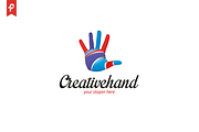 Creative Hand Logo, a Branding & Logo Template by ft.studio