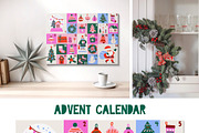 Cutout Christmas Vector Poster Creator