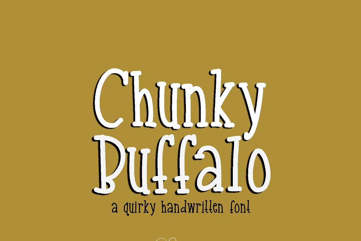 Buffalo- Font Family, a Slab Serif Font by Sabrina Schleiger Design