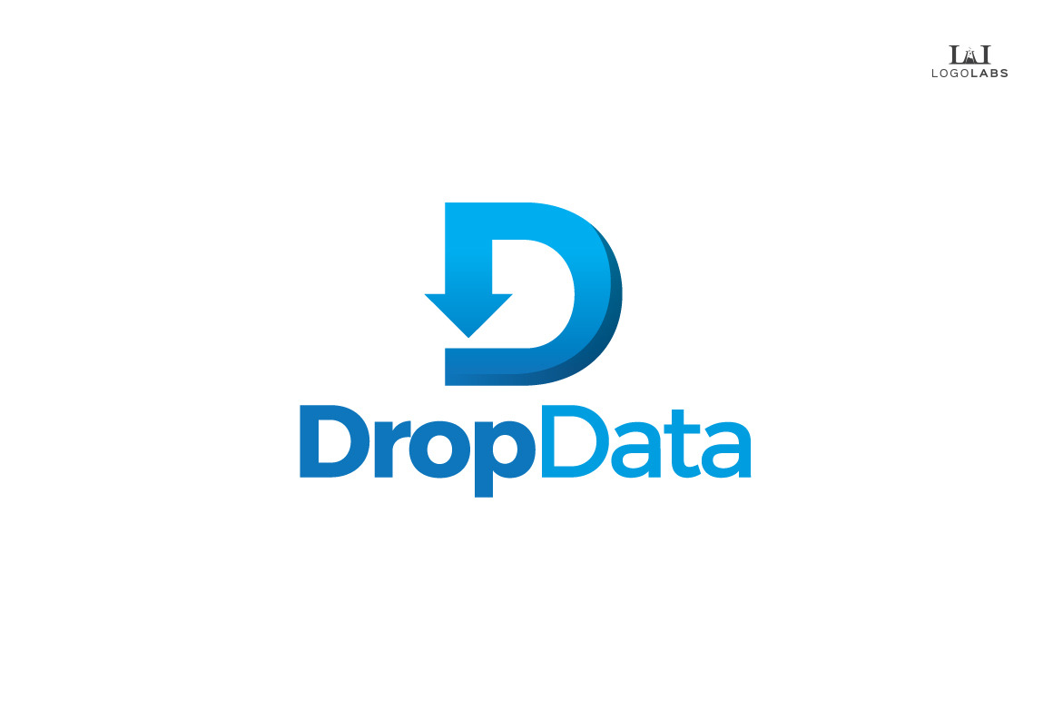 Drop Data - Letter D Logo | Branding & Logo Templates ~ Creative Market