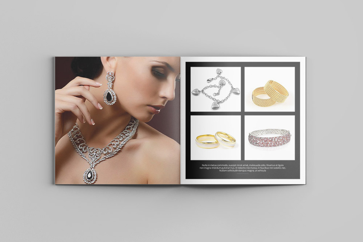 Jewelry / Product Catalog, a Brochure Template by Rimana_Templatehive