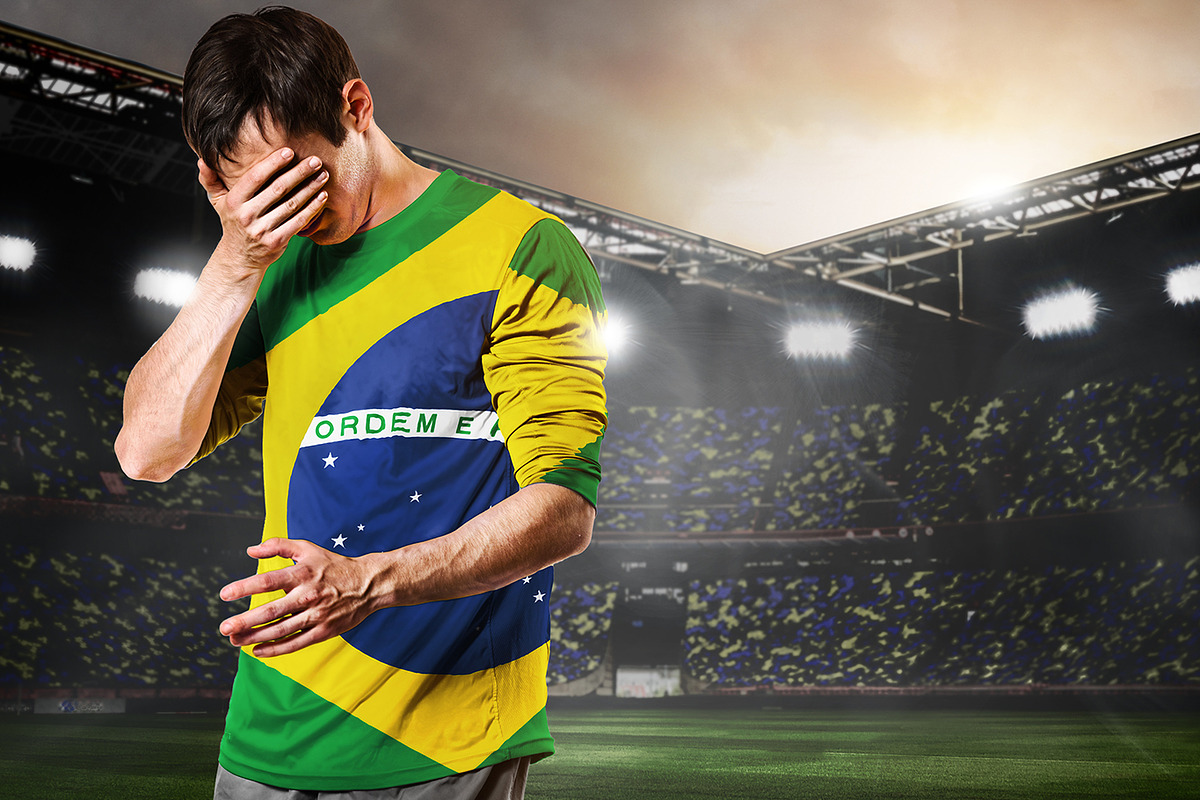 Sad national soccer team players, an Object Graphic by sergeypeterman ...