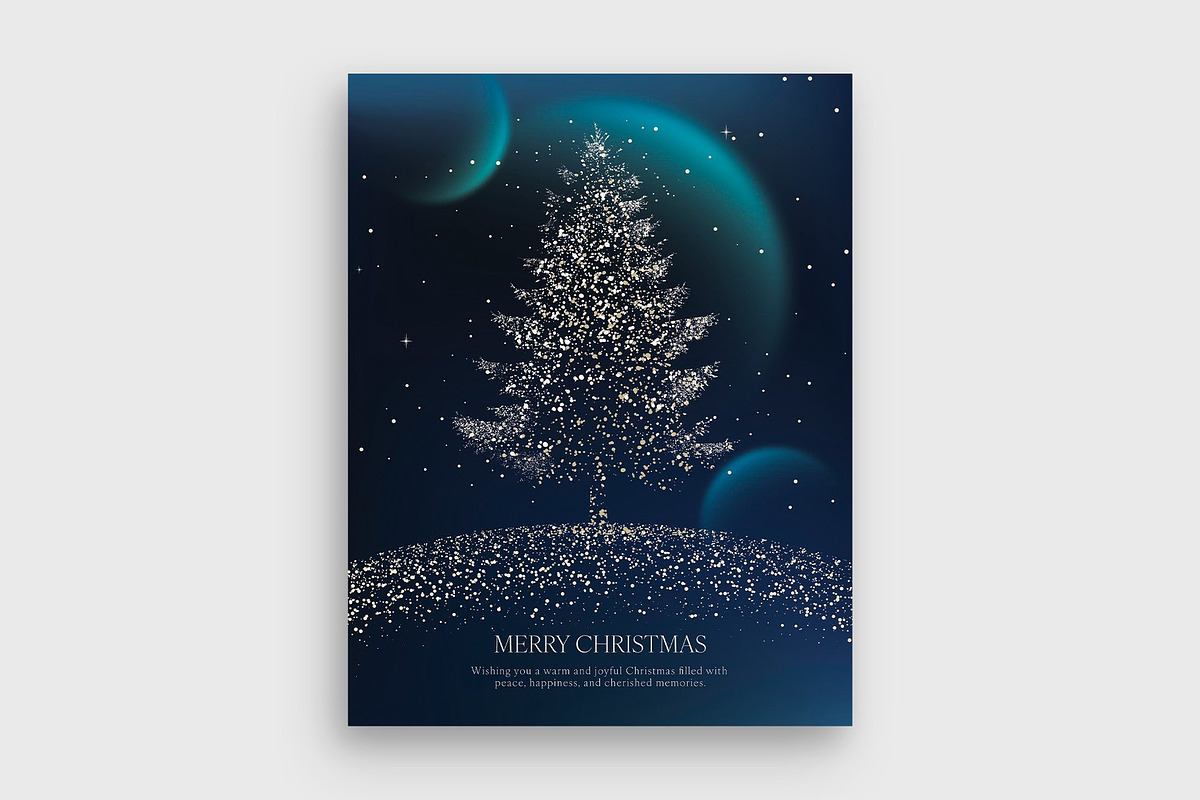 Christmas Winter Poster Template, a Flyer Template by BrandPacks