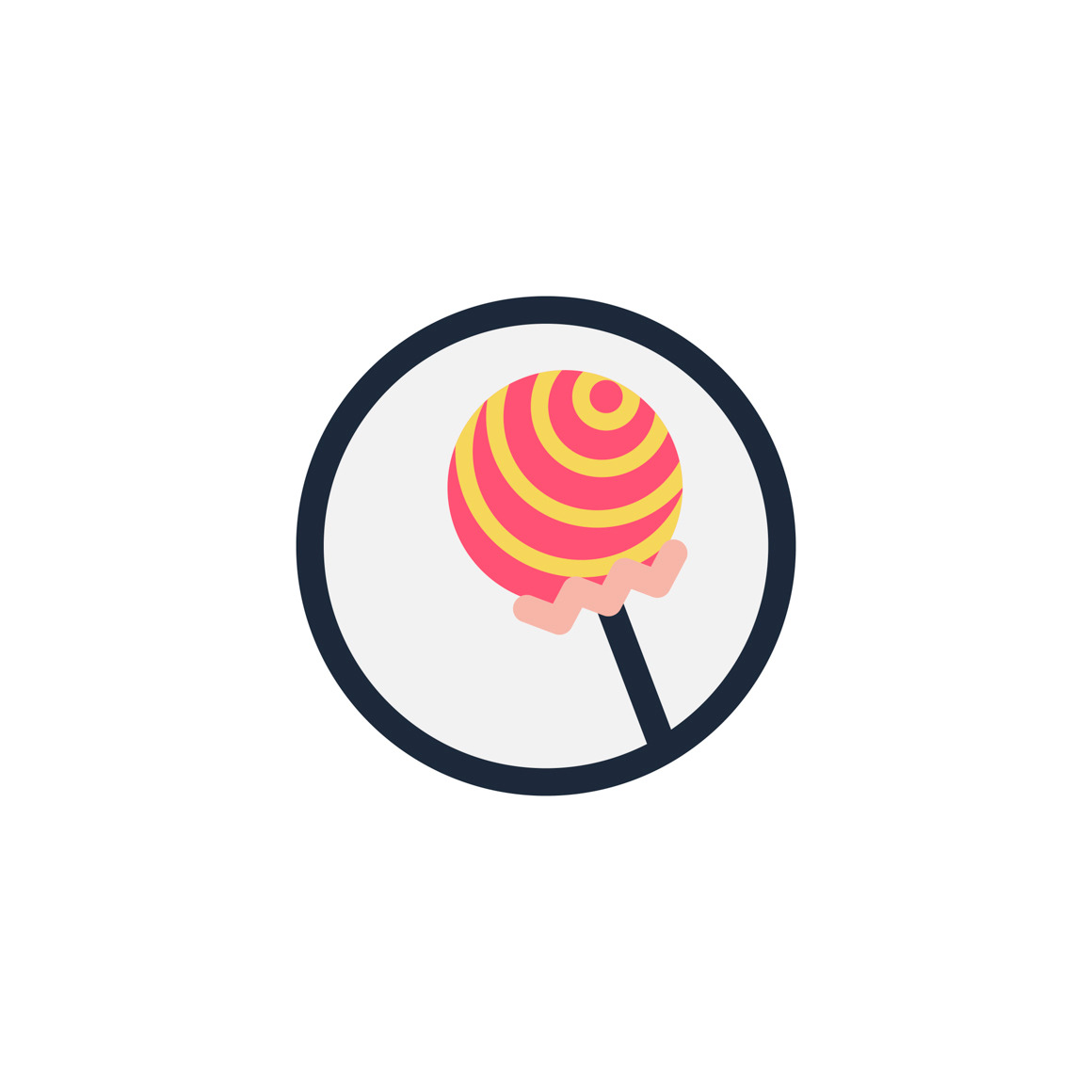 Illustration of lollipop, an Illustration by rawpixel