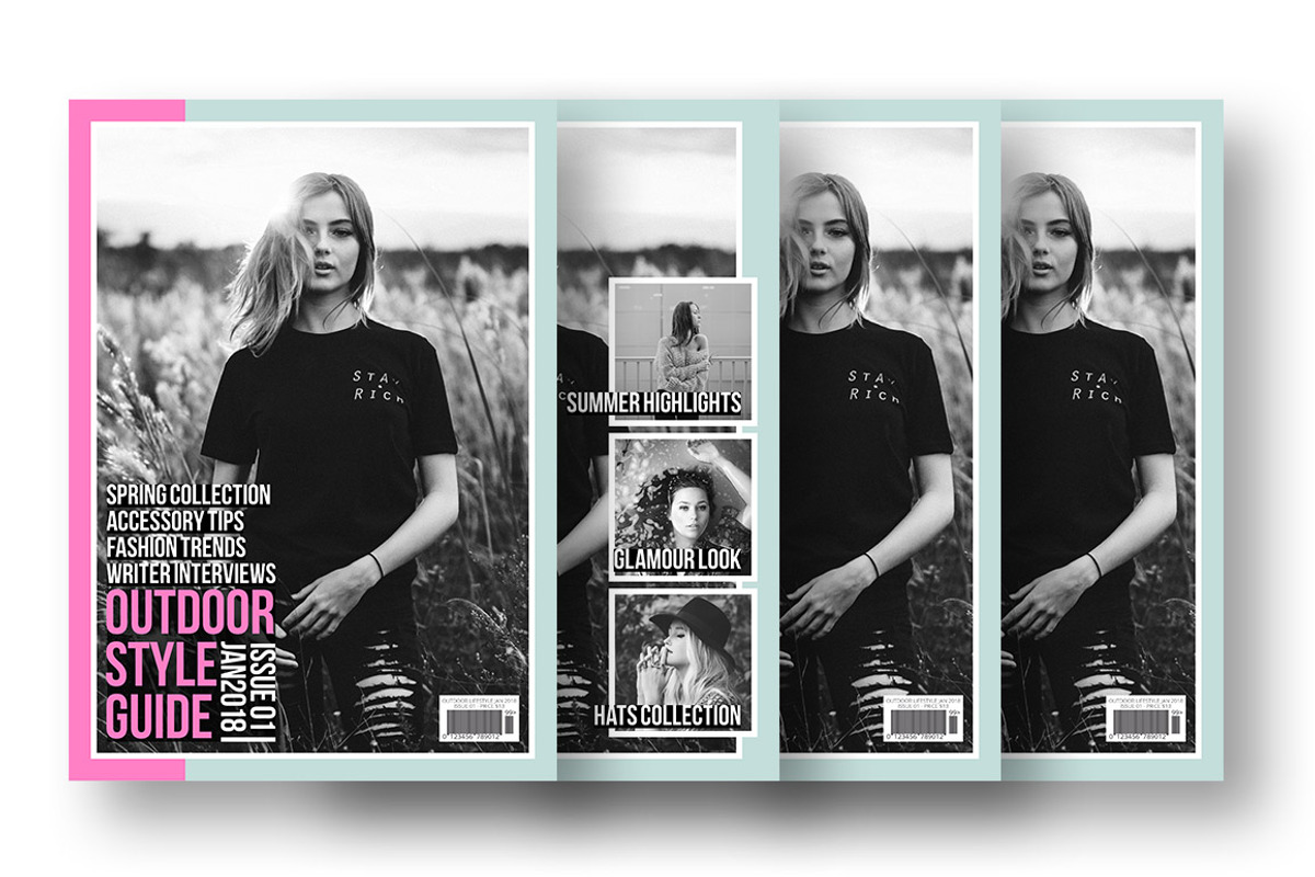 Outdoor Style Guide - Cover Template, a Magazine Template by h.utomo