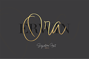 Ora Erwin : Signature Font Duo, a Script Font by KLUGE+CO