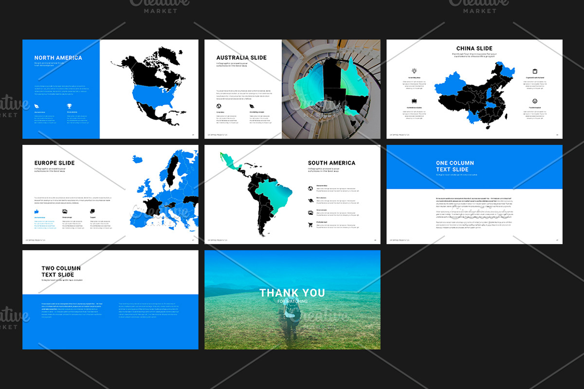 Enterprise PowerPoint Template, a Presentation Template by GrizzlyDesign