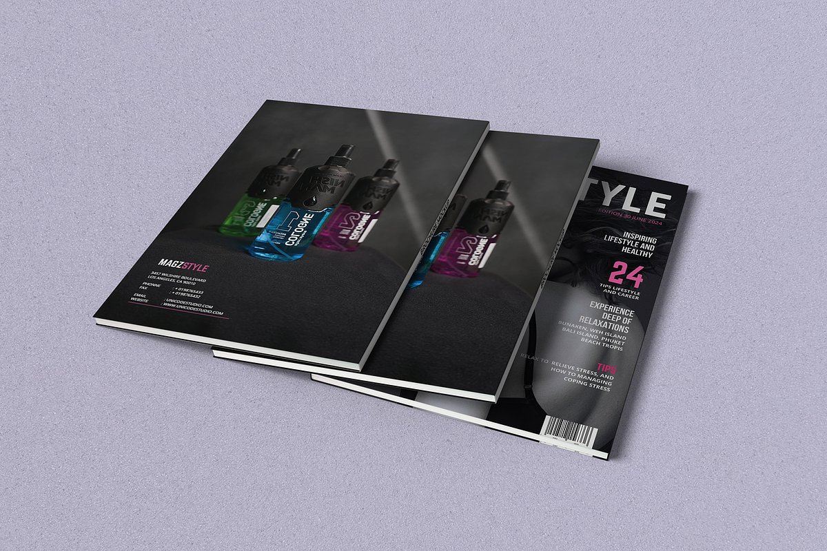 Magazine Template, a Magazine Template by UnicodeID