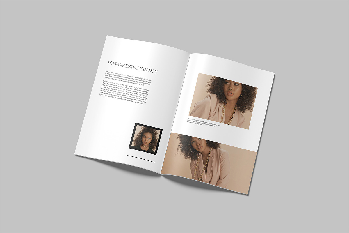 Realistic Magazine Mockup, a Books & Magazine Mockup by Graphiculon