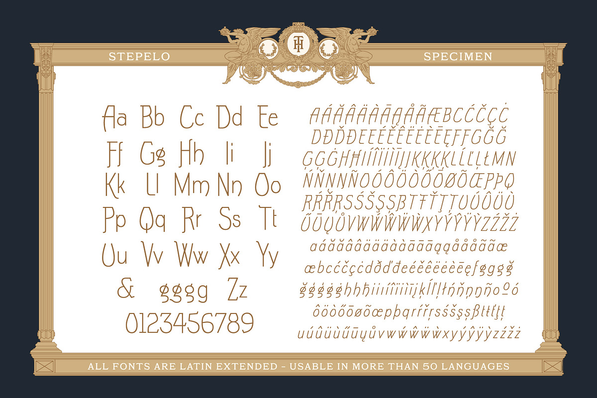 Hermitage Fonts and Illustrations
