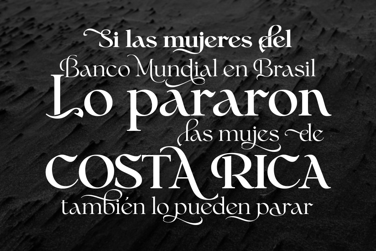 Bellagia Display - Variable Font, a Serif Font by Attract Studio