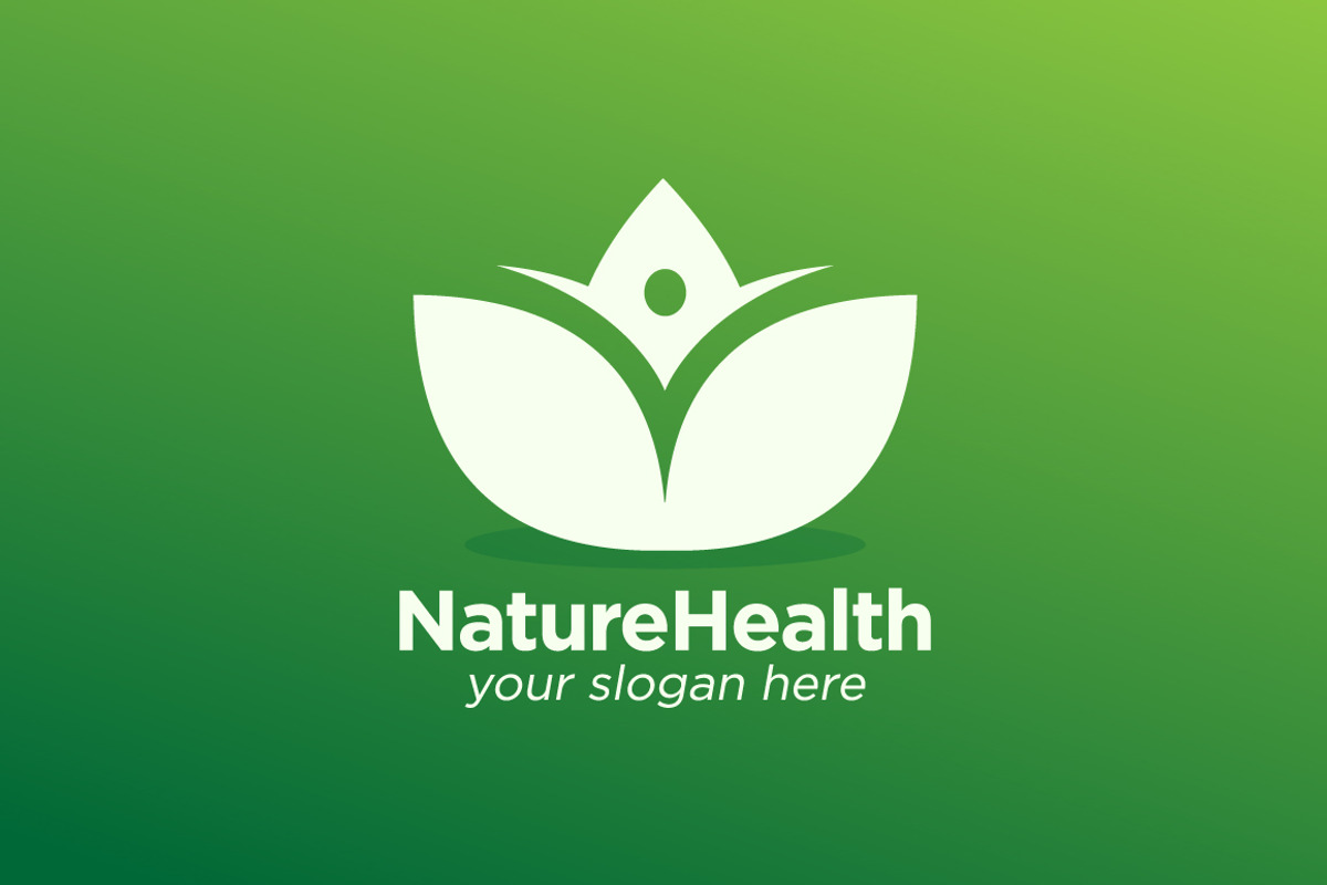 Nature Health Symbol, a Branding & Logo Template by Toko Pak Sabar