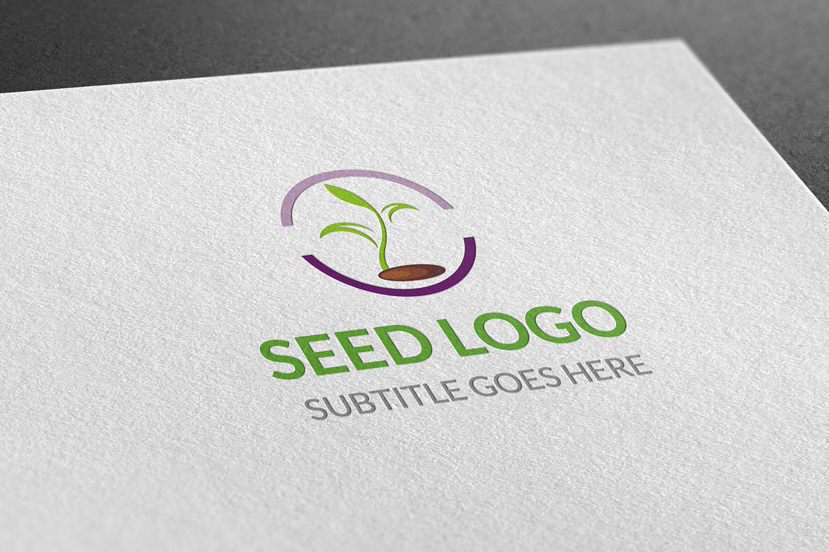 Seed Logo, a Branding & Logo Template by BdThemes