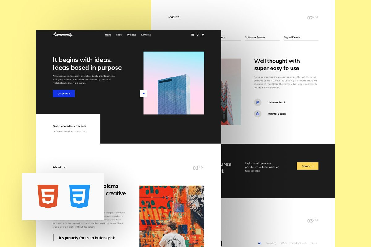 Craftwork Ultimate Bundle, an UI Kit Template by Craftwork