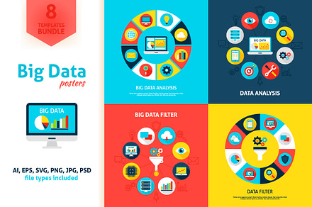 Big Data Infographics, an Object Illustration by Anna_leni