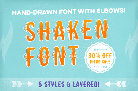 Mitty Hand-drawn Font, a Font by Frisk Shop
