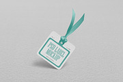 Cloth Tag Mockups, an Apparel Mockup by ZippyPixels