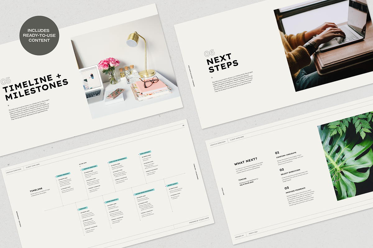 Research & Creative Direction Template