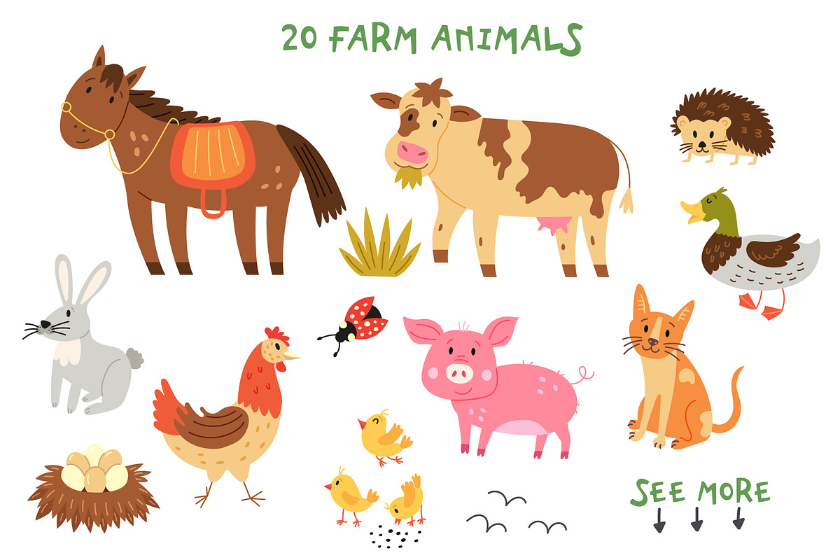 Rustic Farm Map Creator Set