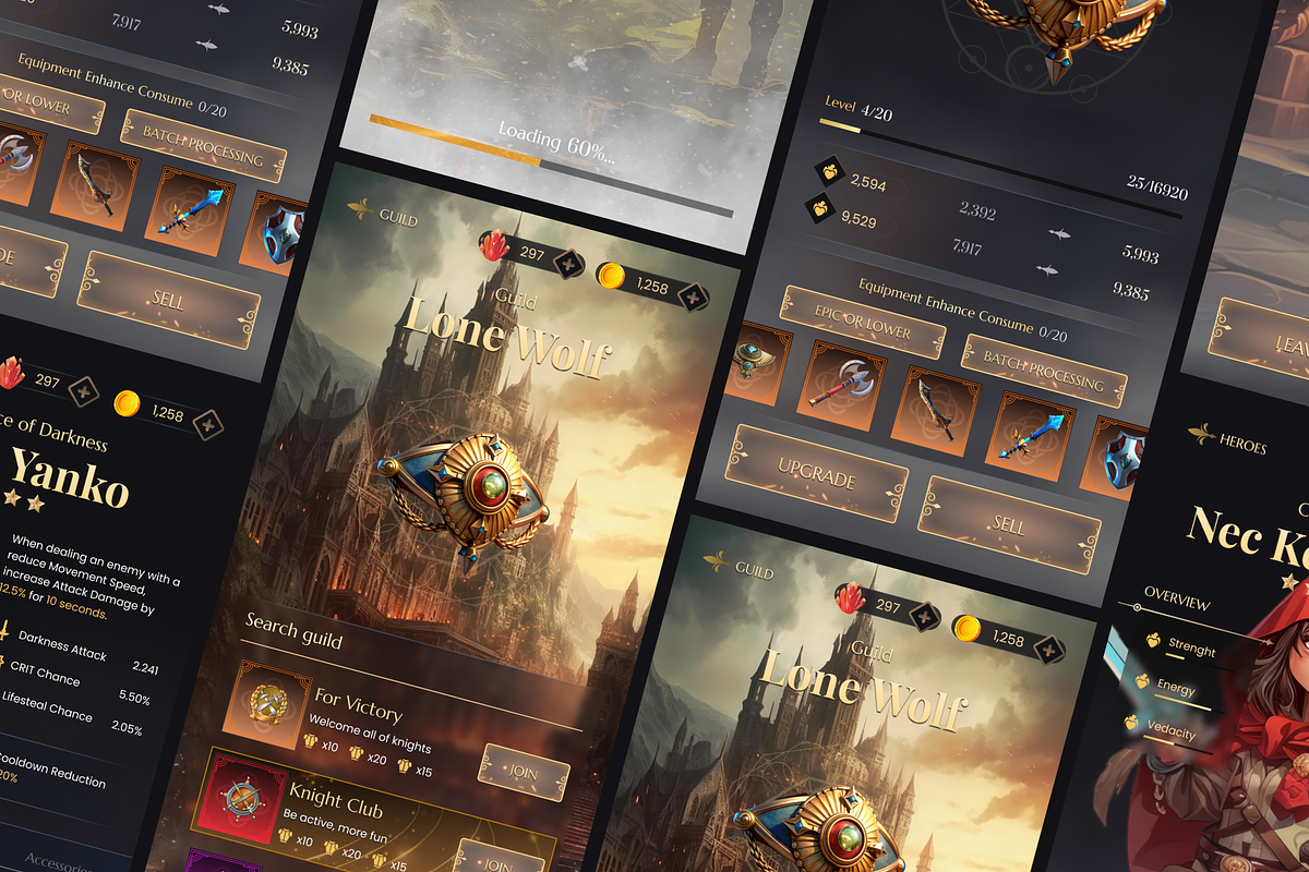 Knight of Valheim GUI Kit