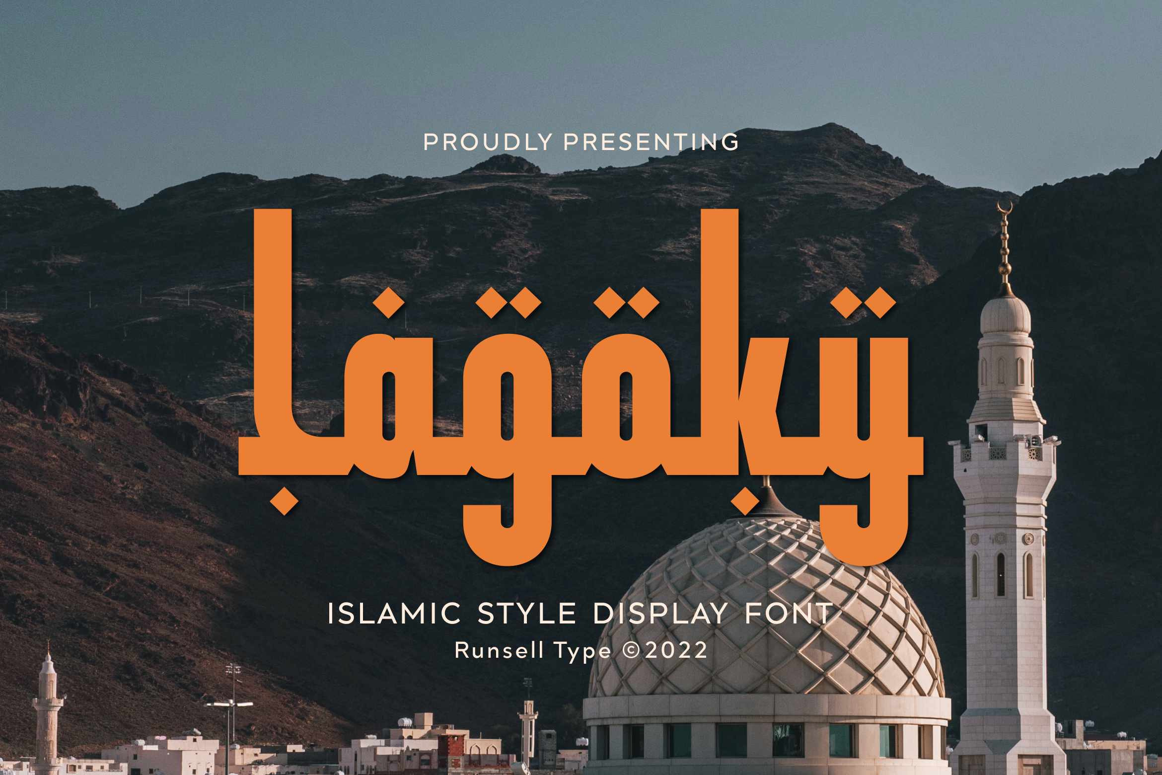 Lagoky - Arabic Font Style, a Font by Runsell Studio