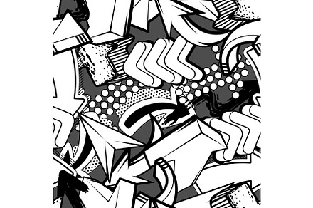 Realistic highway seamless pattern | Graphic Patterns ~ Creative Market