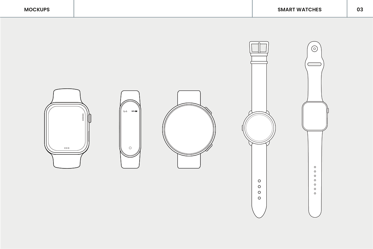 Drawn Devices Mockup, a Device Mockup by Mau Pass Design