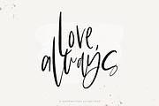 Love Always - Handwritten Font, a Script Font by KA Designs | Creative ...