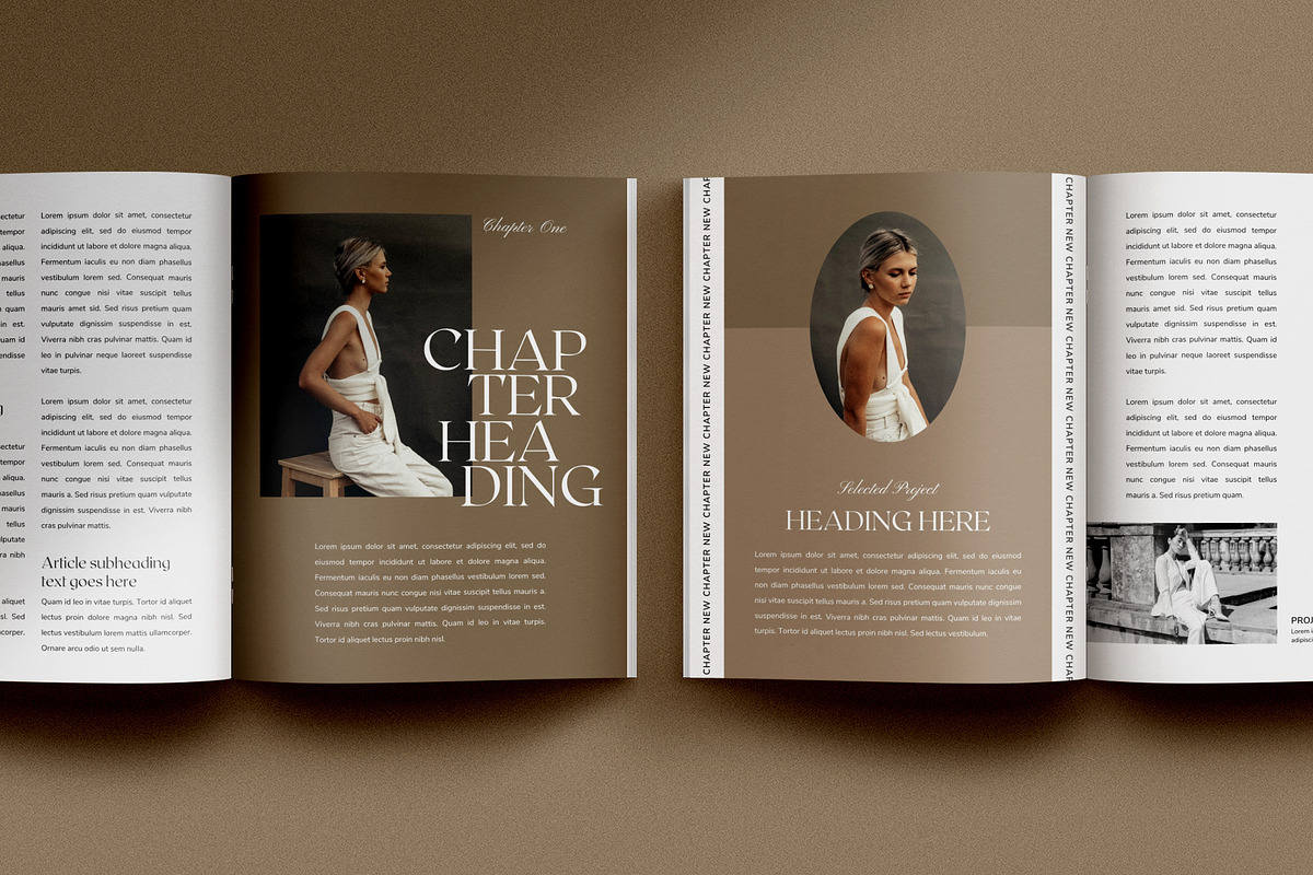 Guidebook + Ebook Template CANVA, a Magazine Template by Studio Loire