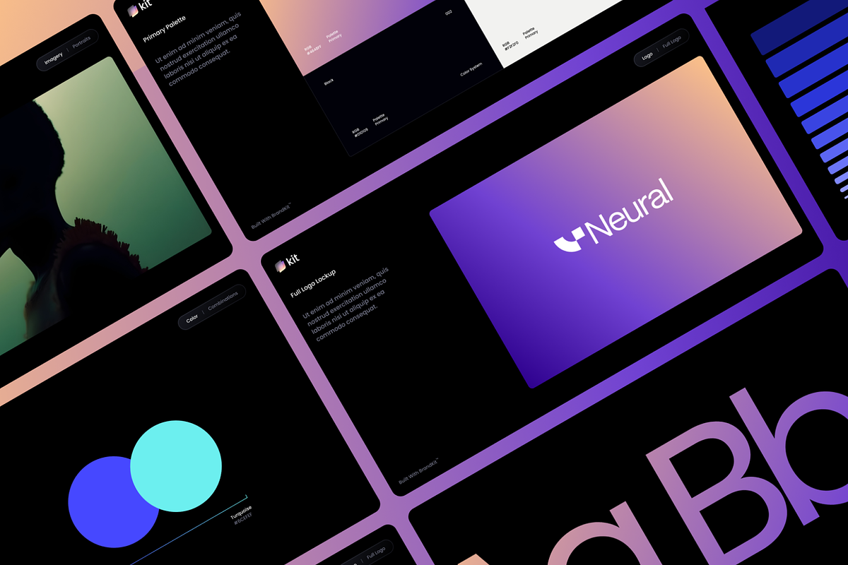 Brand Guidelines Kit, an UI Kit Template by BrandKit