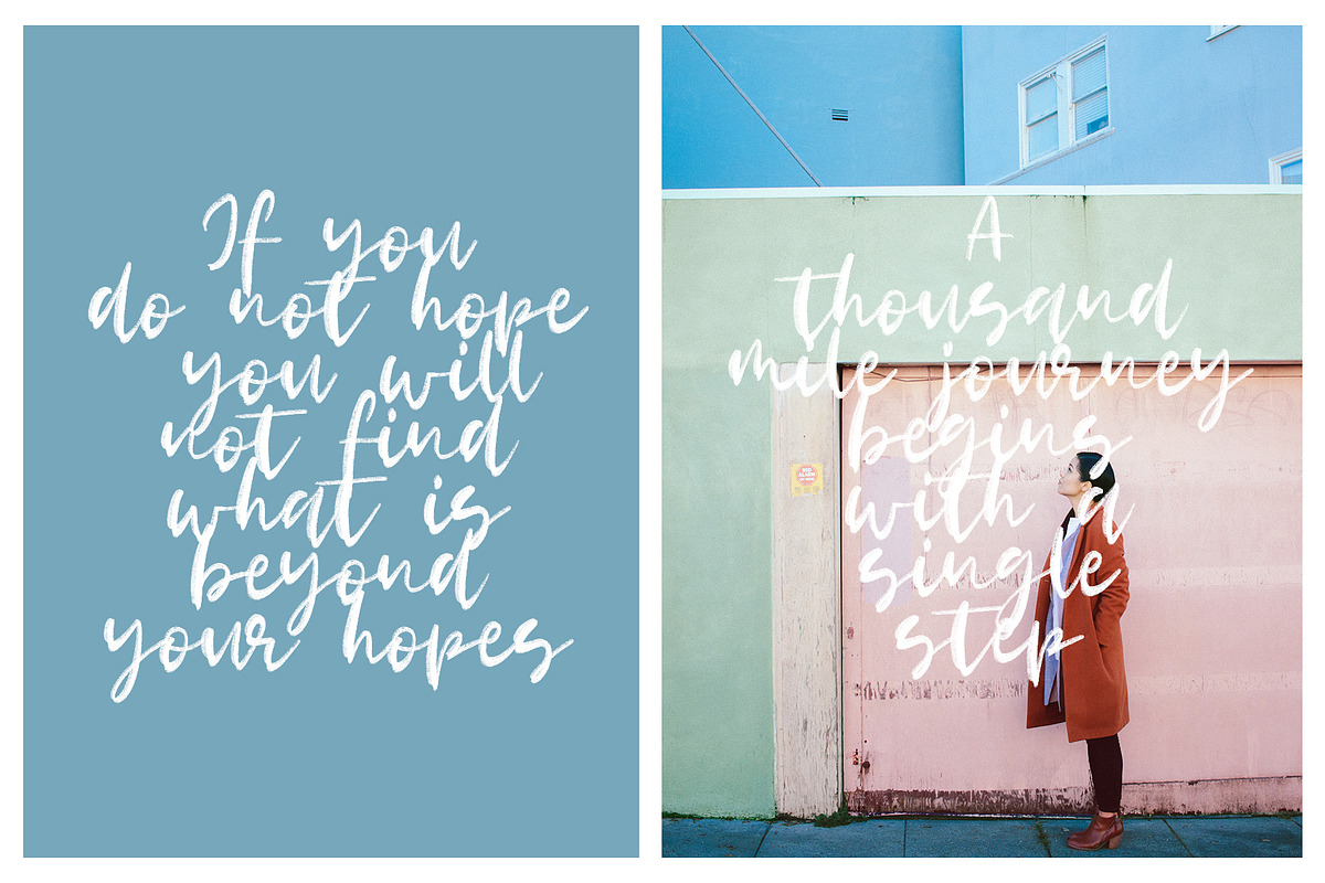 Limestone SVG font, a Handwritten Font by supfonts