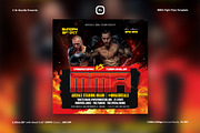 MMA Fight Flyer | Flyer Templates ~ Creative Market
