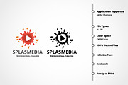 Splash Media Logo, a Branding & Logo Template by Design_Planet