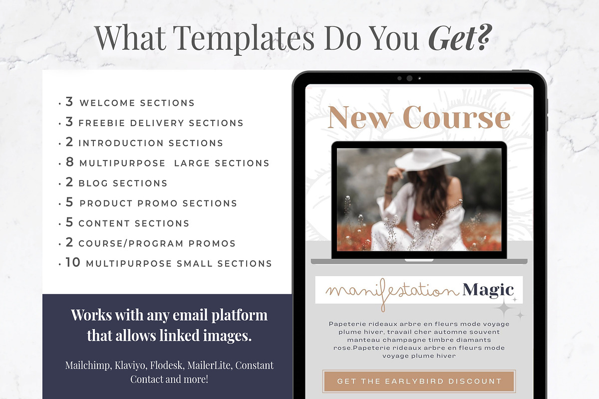 Email Marketing Template Canva Set, an Email Template by Thirty One ...